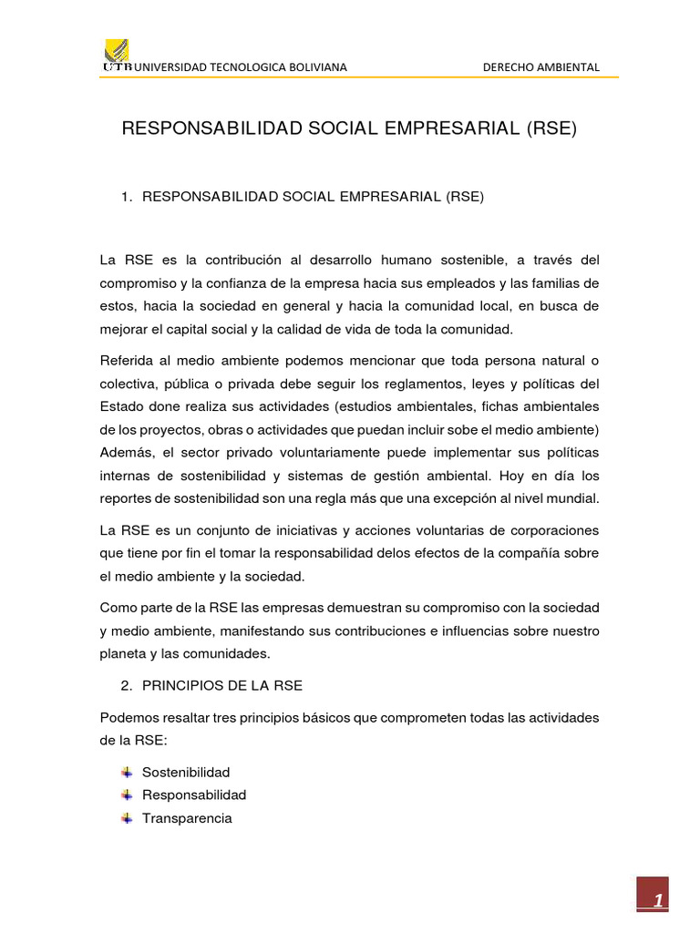 Responsabilidad Social | PDF | Responsabilidad social corporativa | Sustentabilidad