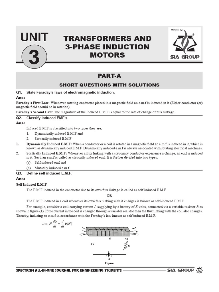 Electrical Engineering Basics | PDF | Transformer | Electromagnetic Induction