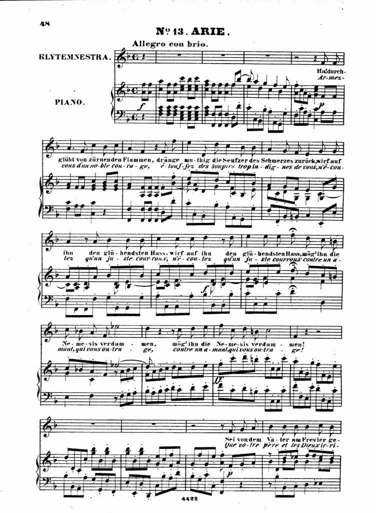 Armez Vous D Un Noble Courage | PDF