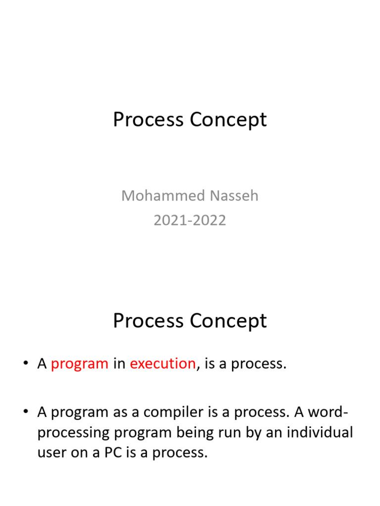 Os Lecture 2 Pdf Process Computing Scheduling Computing 