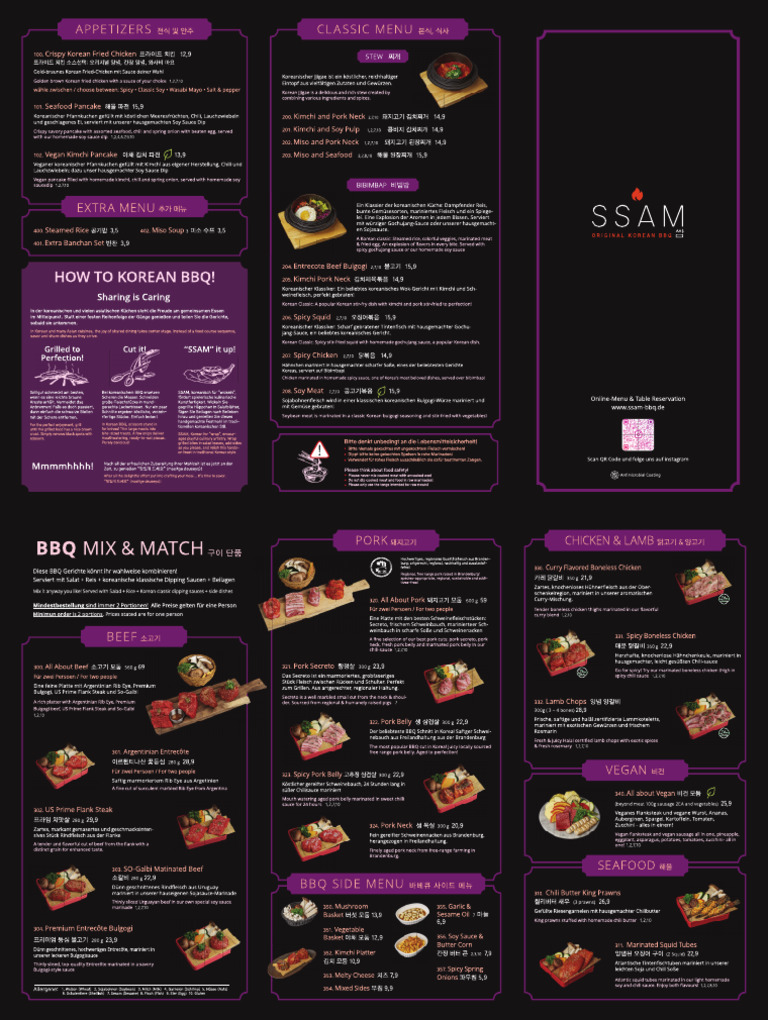 Food Menu | PDF