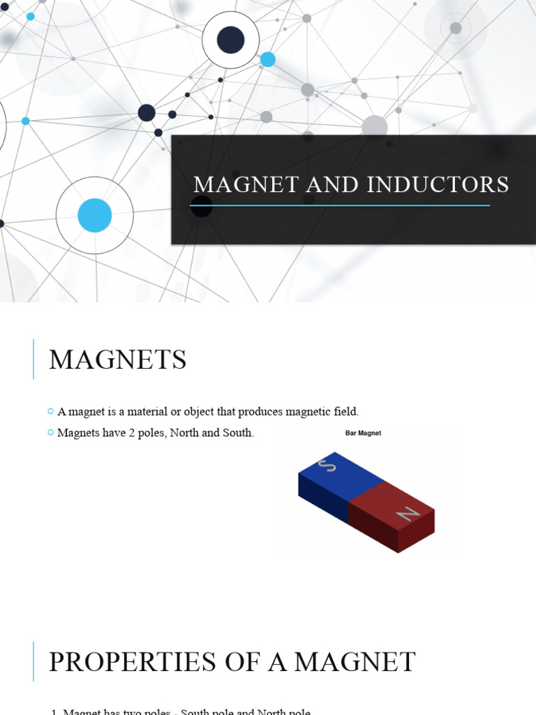 Magnet and Inductors | PDF | Inductor | Electromagnetic Induction