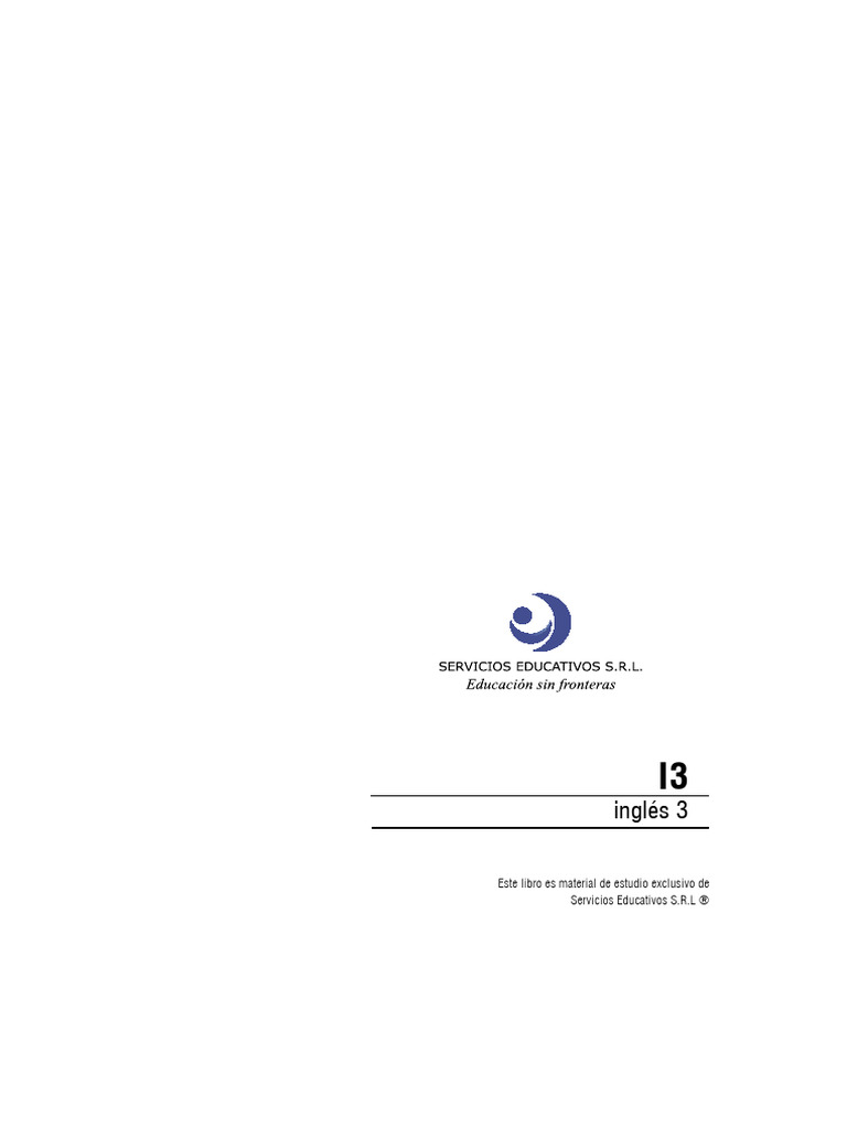 Inglés III | PDF | Lingüística | Escritura