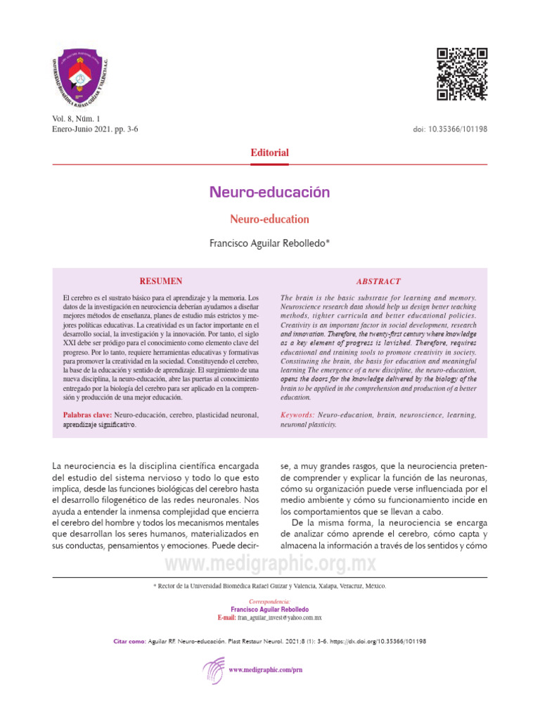 PRN 211 A | PDF | Sinapsis | Aprendizaje
