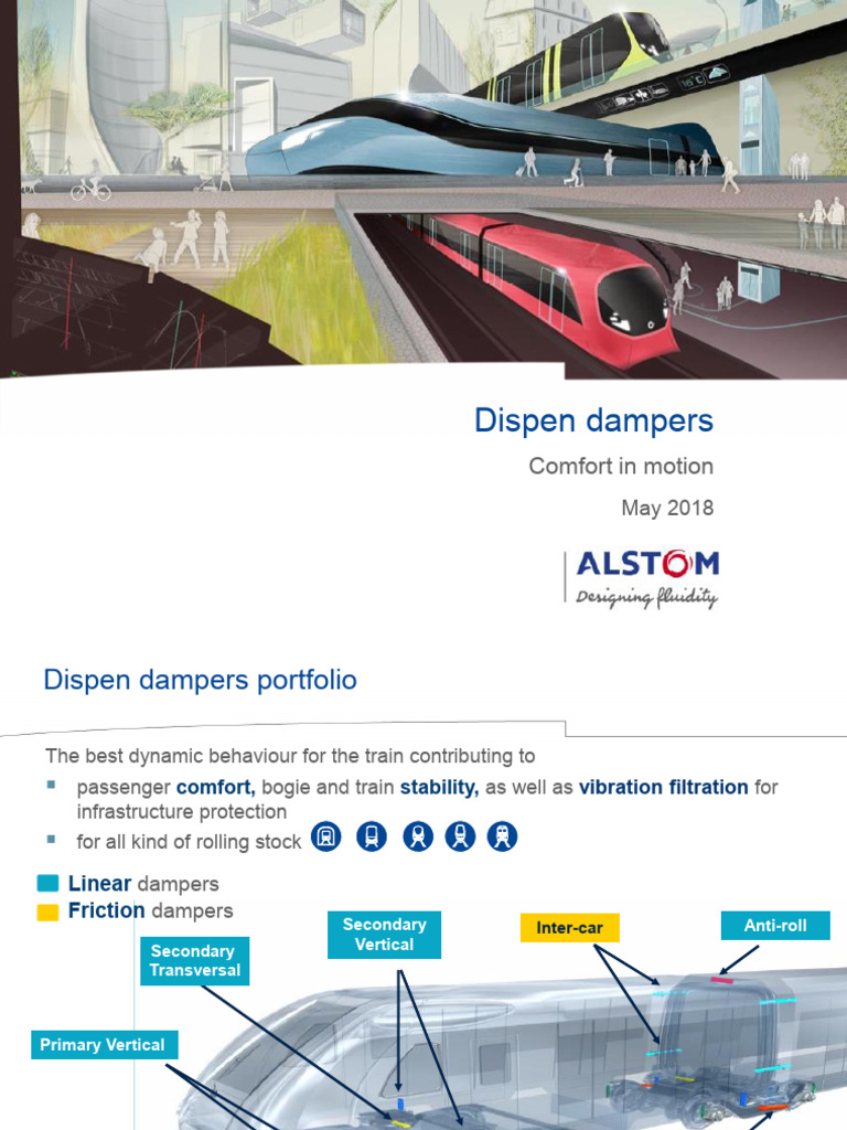 Dispen Dampers for Enhanced Train Comfort | PDF