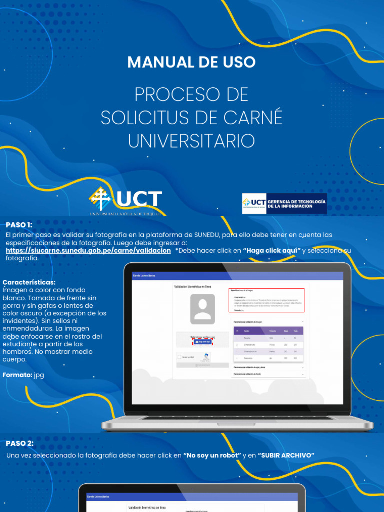 Uct-Gti-Proceso de Solicitud de Carnet Universitario | PDF