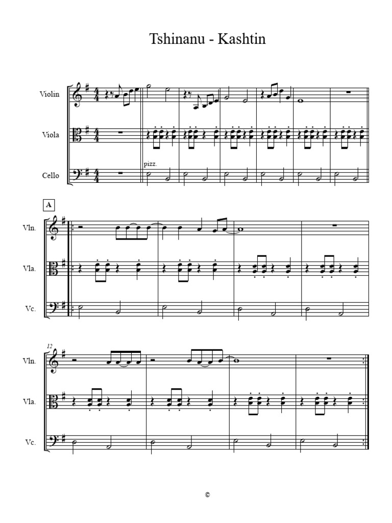 Tschinanu CC Trio | PDF