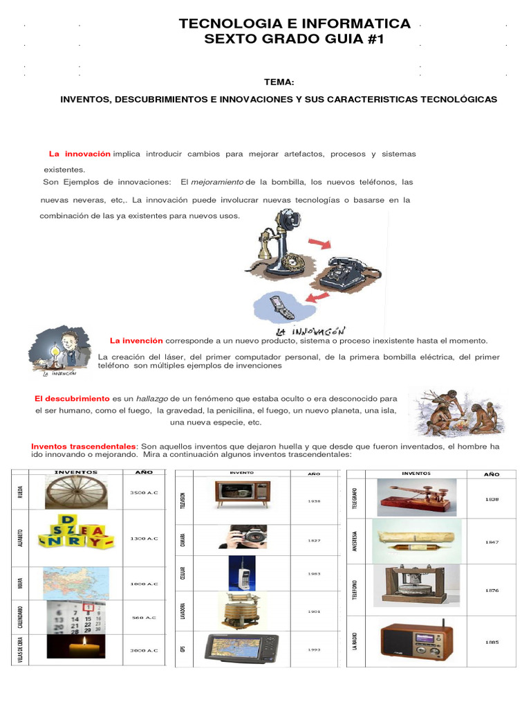 Guia de Sexto Informatica | PDF | Red de computadoras | Internet