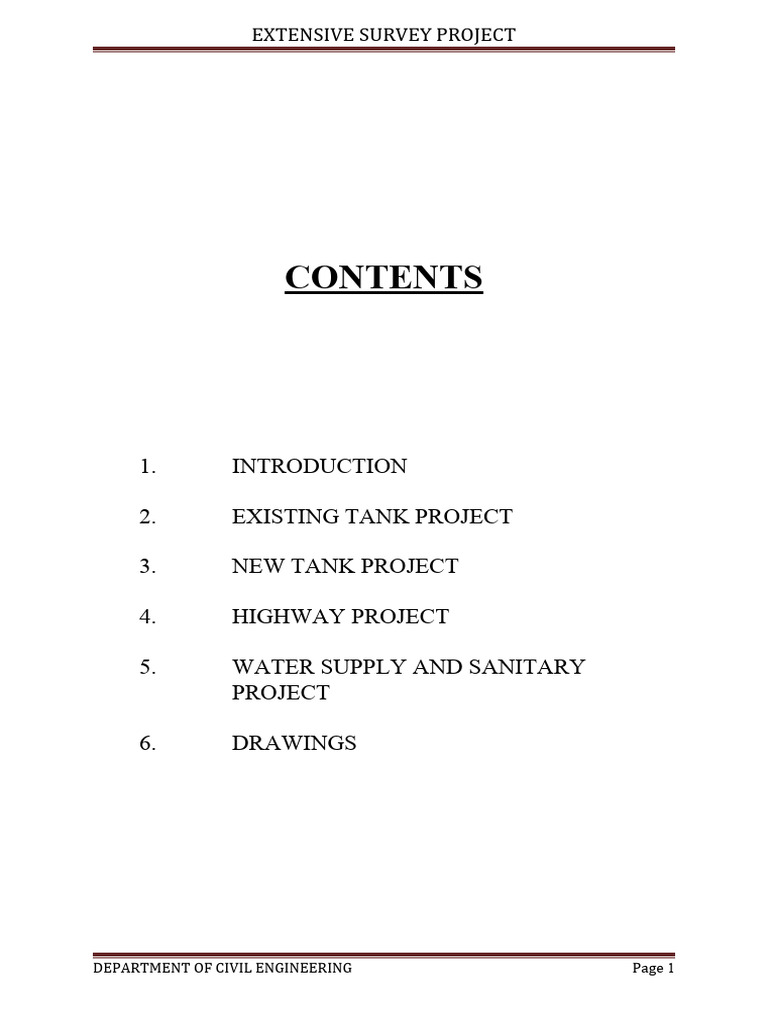 Survey Project Complted | PDF | Surveying | Irrigation