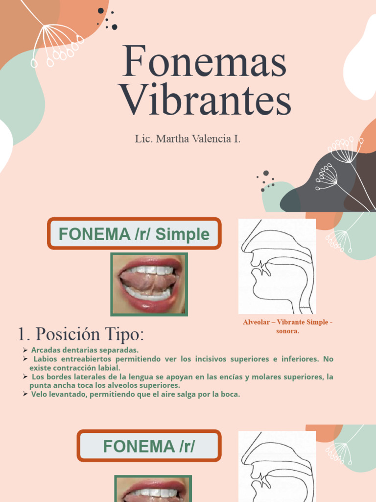 Fonemas Vibrantes | PDF | Fonología | Sílaba