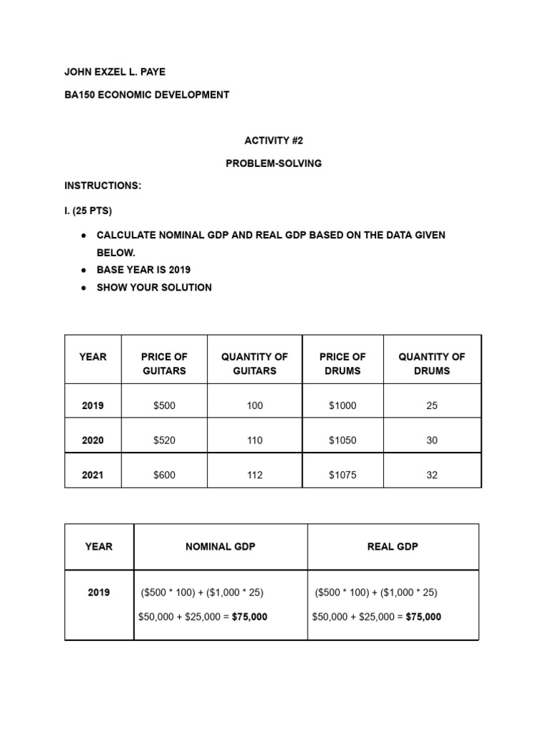 GDP Calculation Methods Explained | PDF | Gross Domestic Product | Income