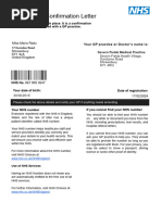 Your National Insurance Letter | PDF | Government Finances | Government