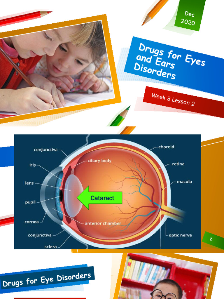 LESSON 4 Drugs For Eyes and Ears Disorders (2022) | PDF | Glaucoma ...