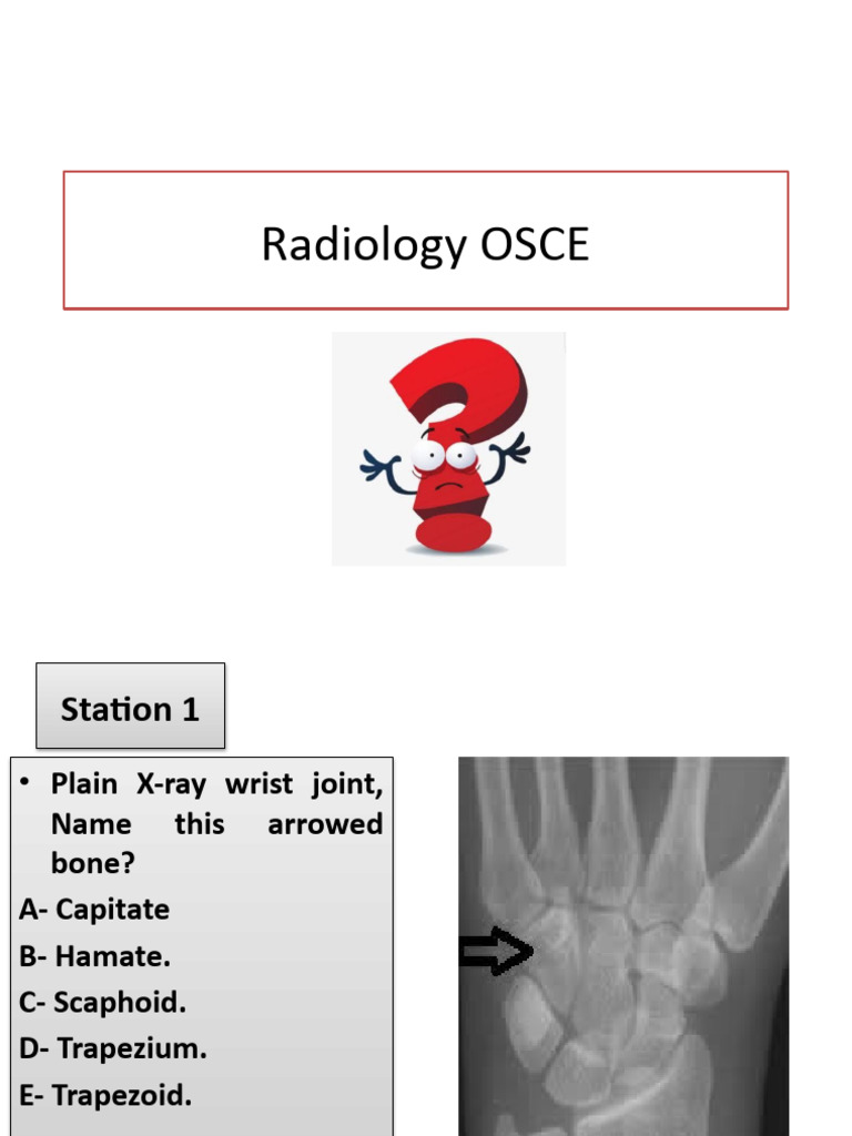 Radiology OSCE Exam 2023 | PDF | Radiology | Interventional Radiology