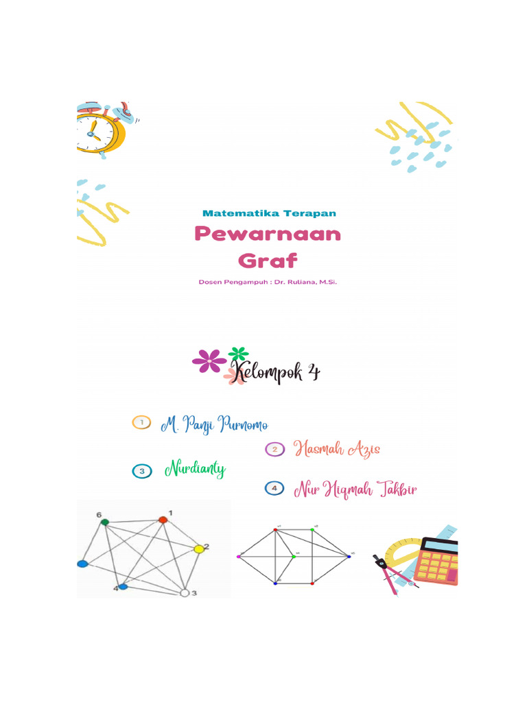 Makalah Kelompok 4 Pewarnaan Graph | PDF | Sains & Matematika