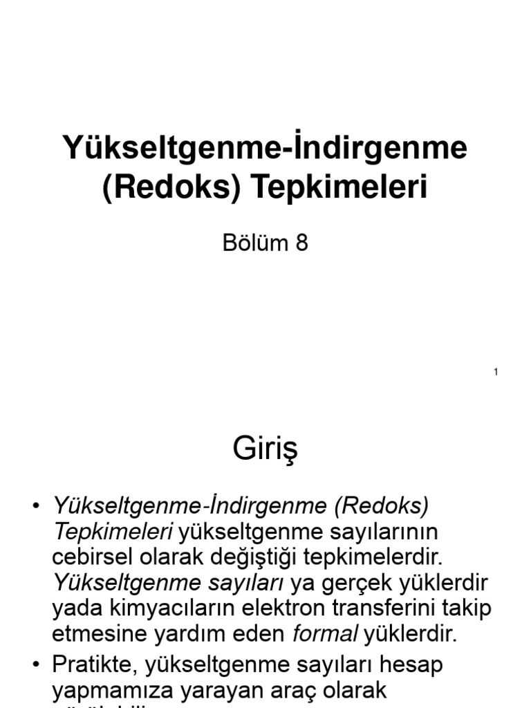 Redoks | PDF