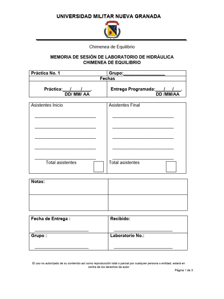 P01 - Chimenea Formato | PDF