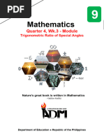 Grade 10 Melcs Enhanced Mathematics | PDF | Polynomial | Zero Of A Function