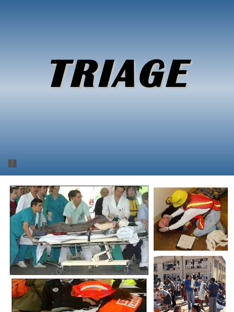 TRIAJE | PDF | Especialidades Medicas | Medicina CLINICA