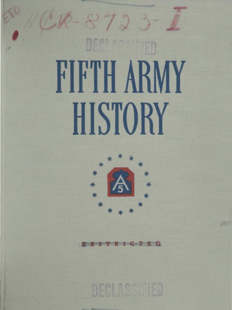 9-Fifth Army History-Part IX | PDF | Division (Military) | Regiment