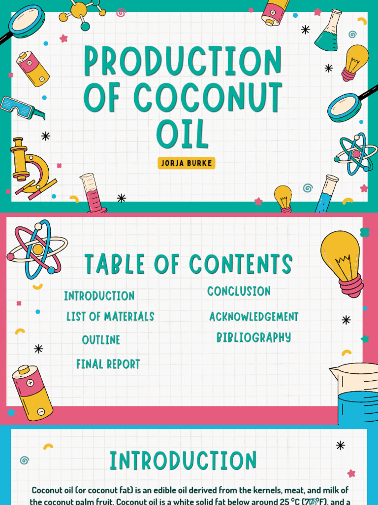 Pink and Green Doodle Hand drawn Science Project Presentation | PDF