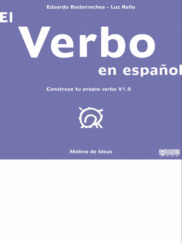 El Verbo en Español | Descargar gratis PDF | Verbo | Conjugación gramatical