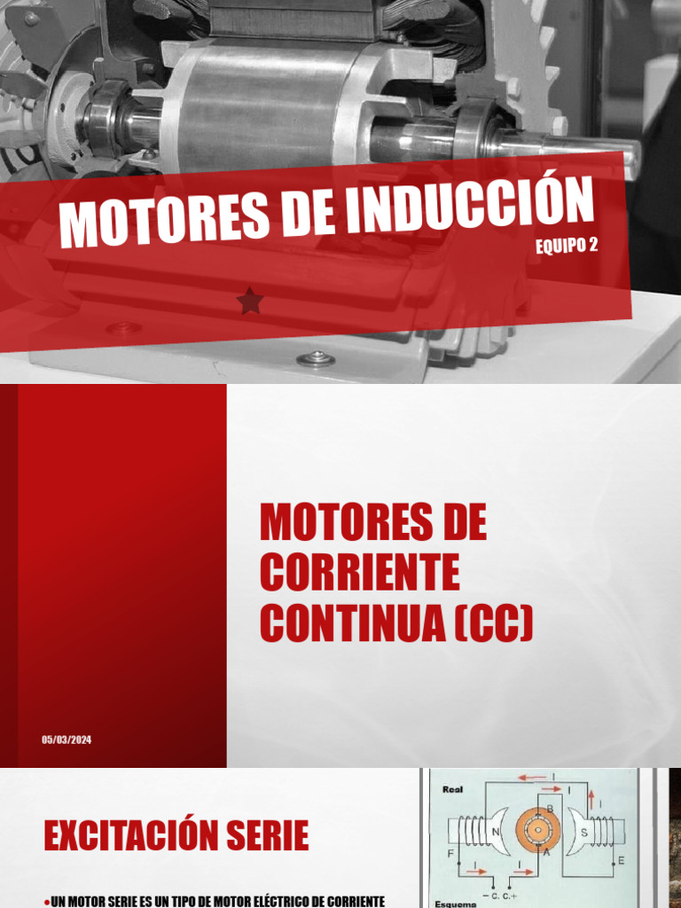 Motores de Inducción | PDF | Motor eléctrico | Inductor