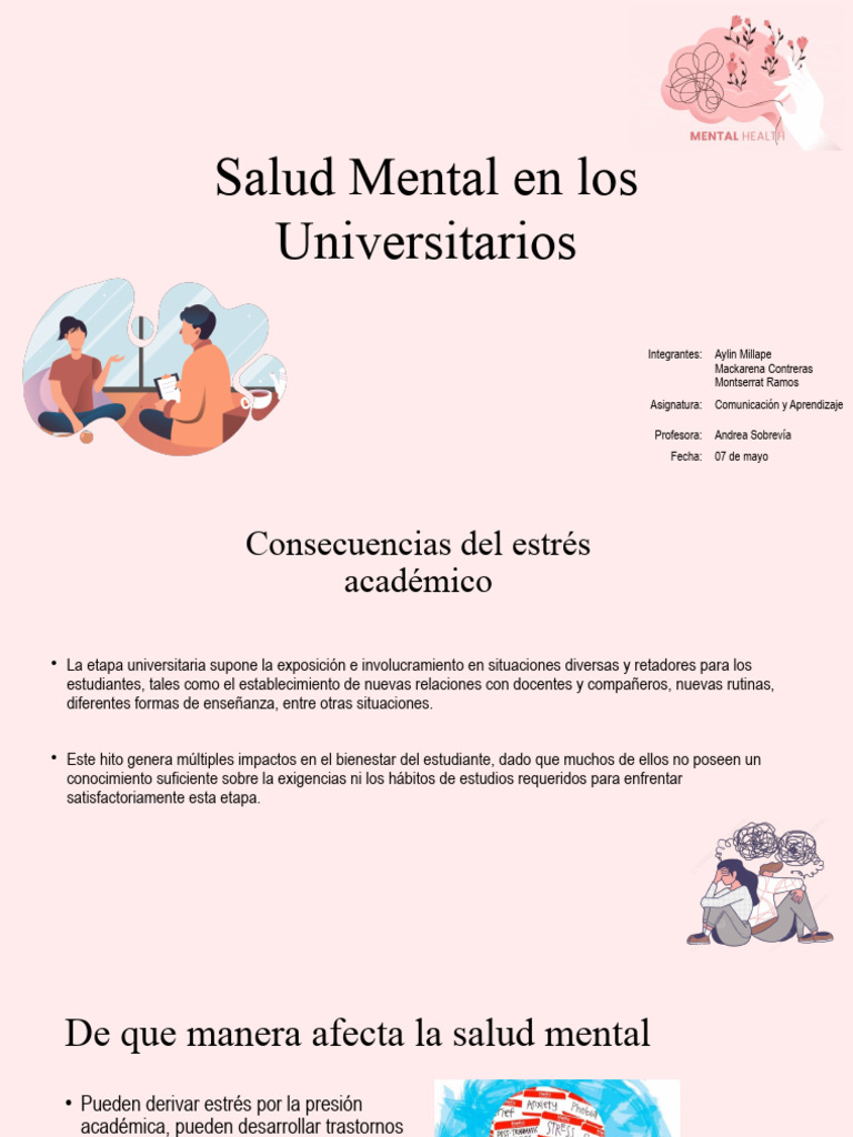 Salud Mental y Estrés en Universitarios | PDF | Estrés (biología ...