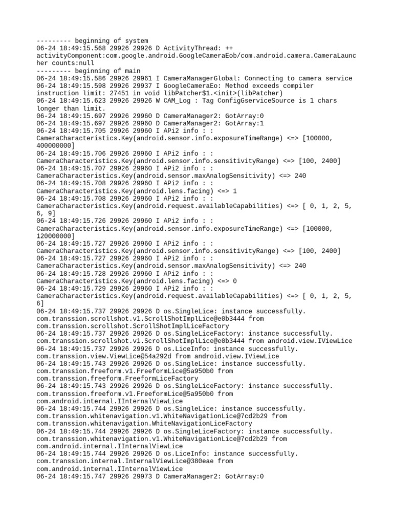 Log Cat 1687607355519 | PDF | Computer Programming | Software Development