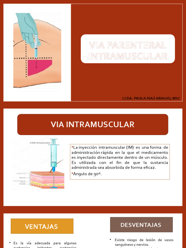 5.5. Intramuscular | PDF | Inyección (medicina) | Medicina CLINICA