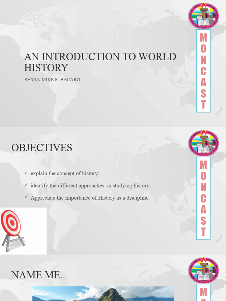 An INTRODUCTION TO WORLD HISTORY | PDF | Anno Domini | Historian