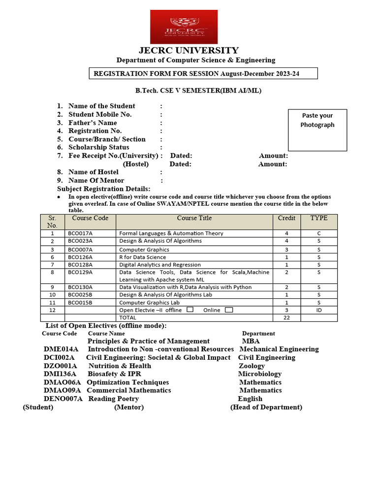 B.tech 5th Sem IBM AIML | PDF | Engineering | Data Science