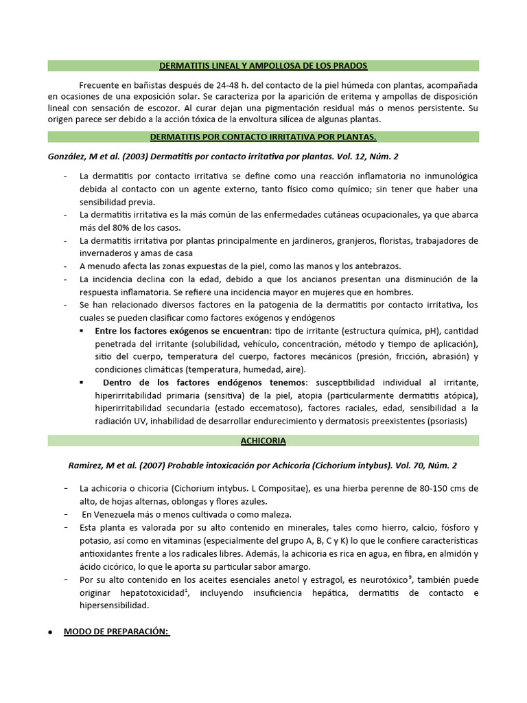 Achicoria y Anis Estrellado SAM | PDF | Medicina CLINICA