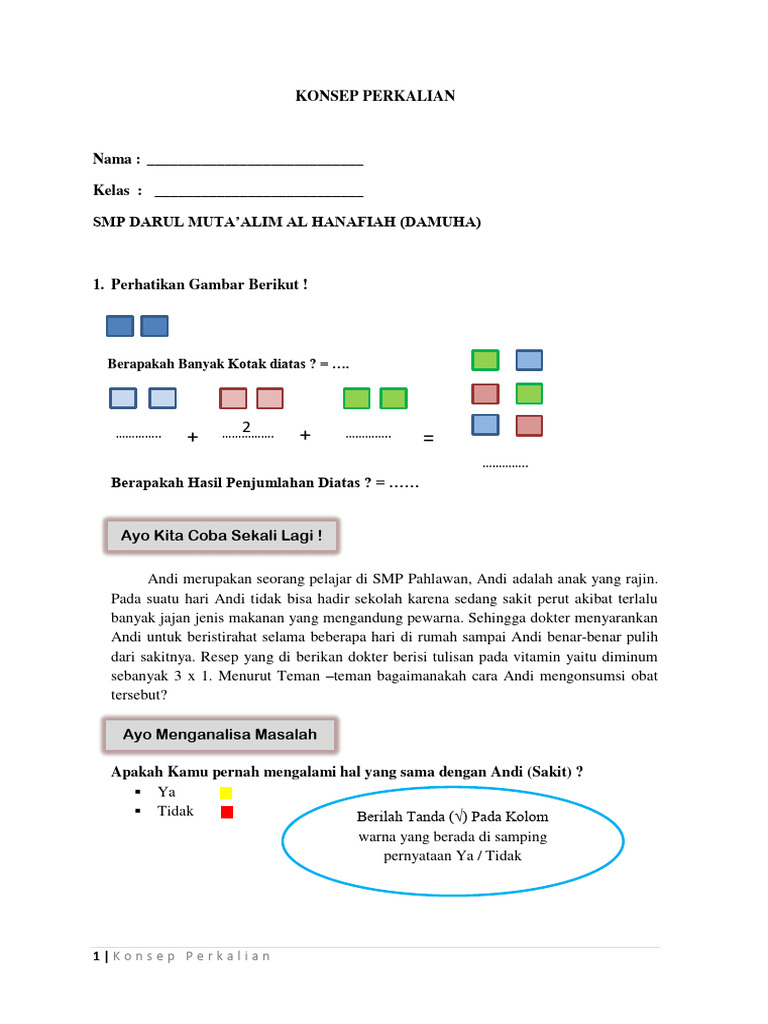 LKPD Perkalian | PDF