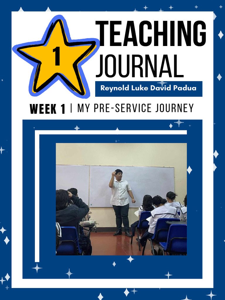 journal week 1 | PDF | Teachers | Educational Technology