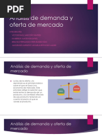 Fórmulas de Demanda y Oferta en Economía | PDF