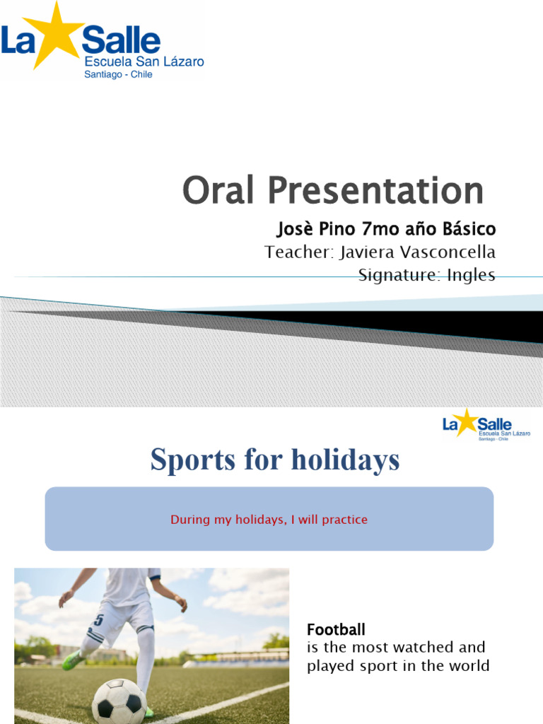 Oral Presentation Jose Pino 7mo | PDF