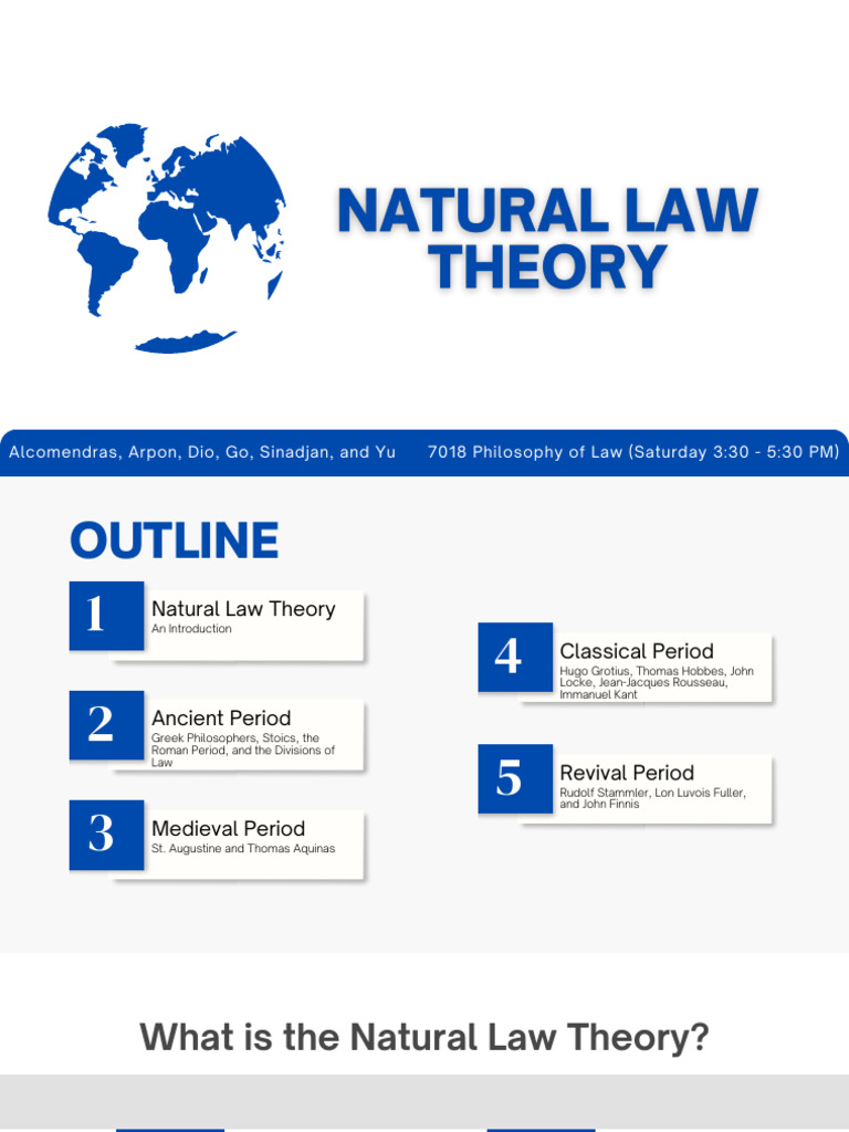 Natural Law Theory | PDF | Natural Law | Social Contract