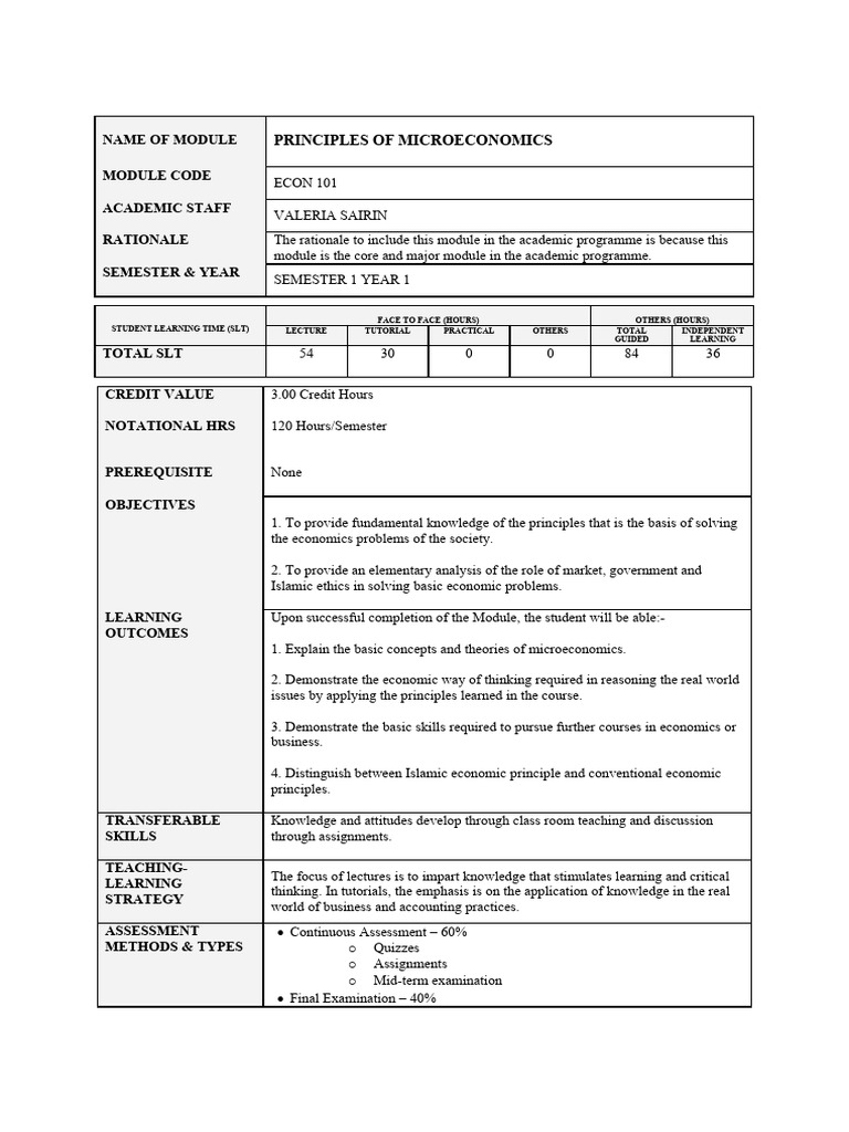001 (ECON 101) PRINCIPLES of MICROECONOMICS | PDF | Supply (Economics ... 001 (ECON 101) PRINCIPLES of MICROECONOMICS | PDF | Supply (Economics ...