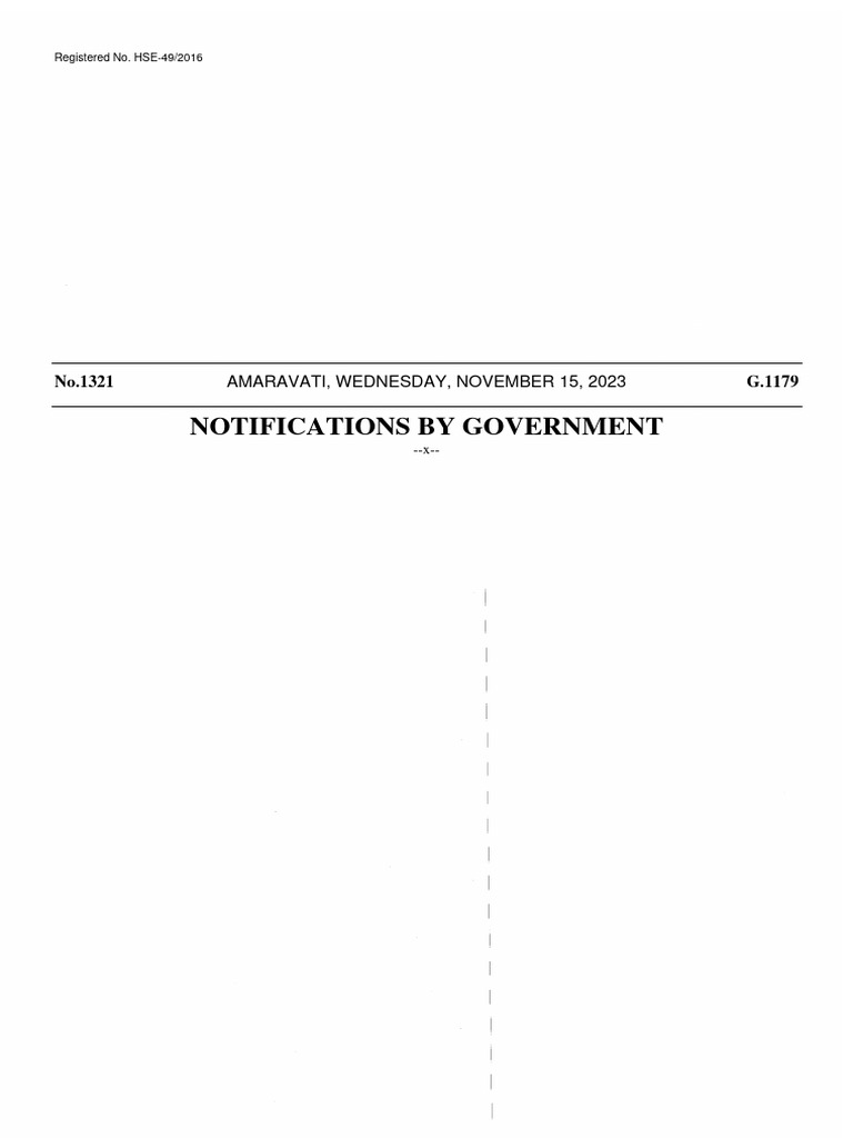 AP Land Titling Act 2023 GO 512 | PDF