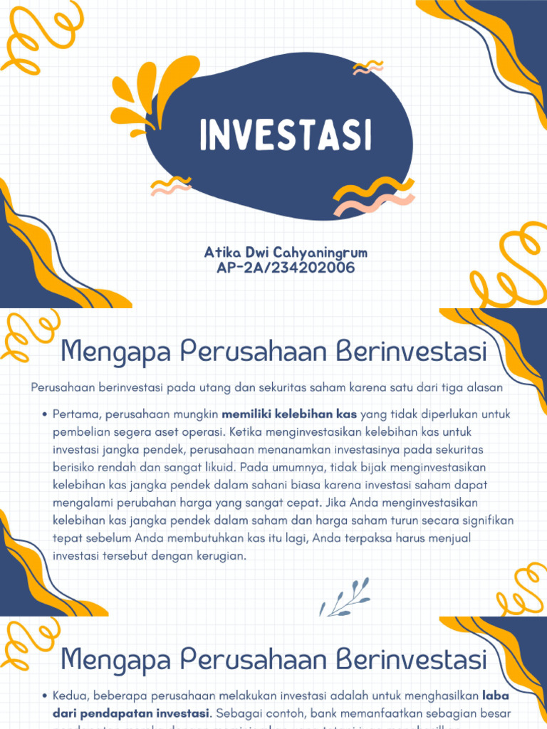 Investasi | PDF