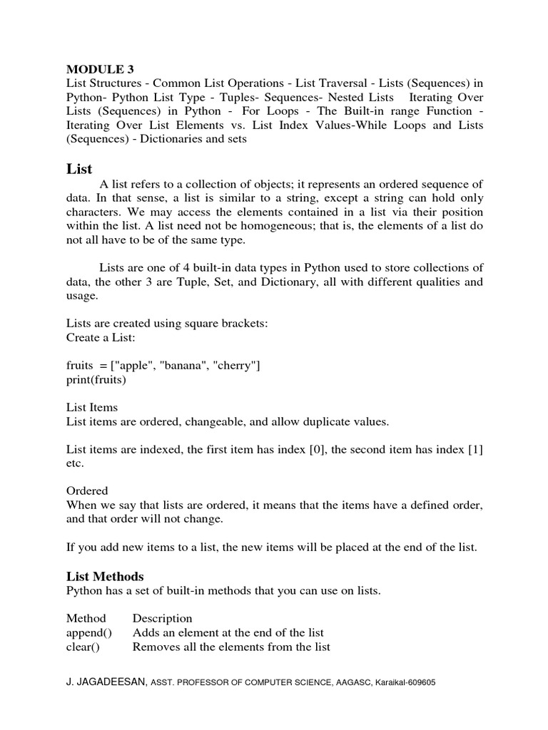 Py Module 3 | PDF | Python (Programming Language) | Parameter (Computer ... Py Module 3 | PDF | Python (Programming Language) | Parameter (Computer ...