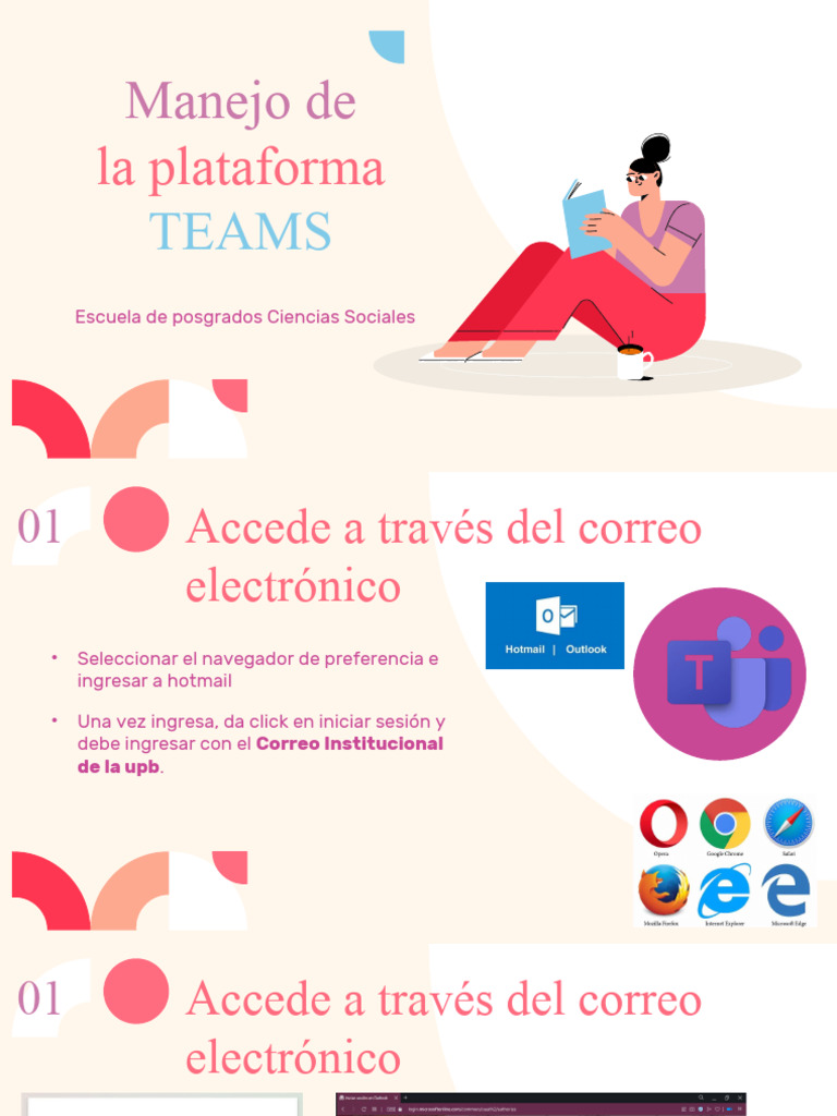 Manejo de TEAMS | PDF | Informática | Software