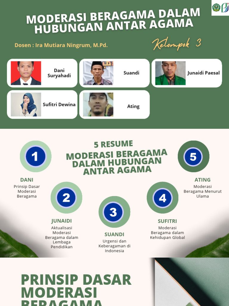 Kelompok 3 Moderasi Beragama | PDF