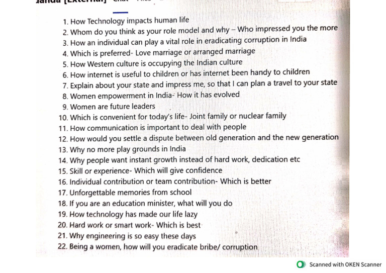 Interview Practice questions | PDF Interview Practice questions | PDF