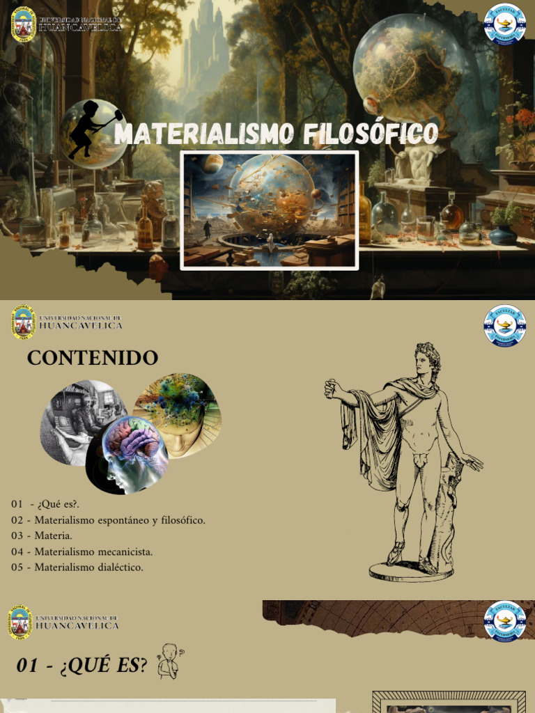 Filosofía del Materialismo | PDF | Ciencias sociales | Filosofía