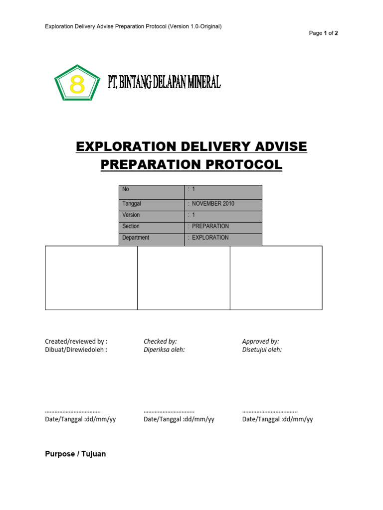 03 - Protocol - Break Geologi | PDF