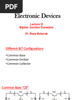 Lab 11 BJT Common Base Input and Output Characteristics | PDF | Bipolar Junction Transistor ...