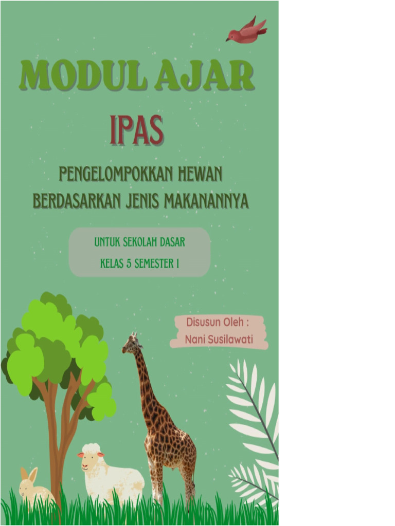 Modul Ajar Ilmu Pengetahuan Alam Dan Sosial (IPAS) - Modul Ajar IPAS Kelas V - Fase C | PDF