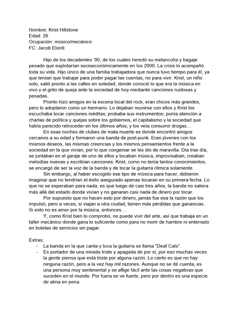 Krist Hillstone | PDF